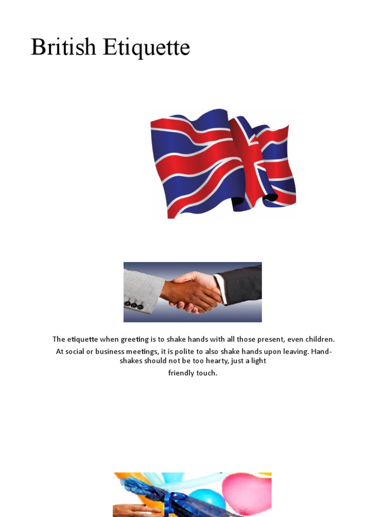 British Etiquette | PDF