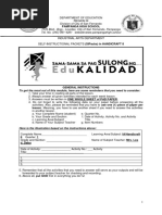 Needlecraft 9 Q1 Module 1 PDF | PDF | Embroidery | Yarn