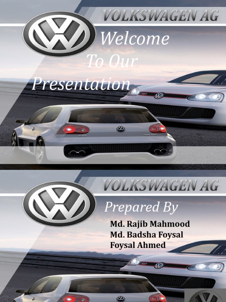 Volkswagen AG-Slides | PDF | Volkswagen | Volkswagen Group