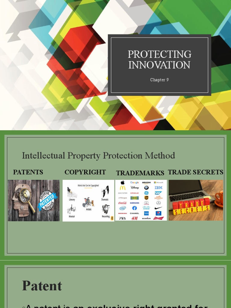 Protecting Innovation | PDF | Patent | Invention