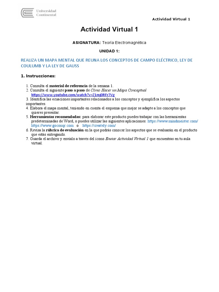 Actividad Virtual 1 | PDF