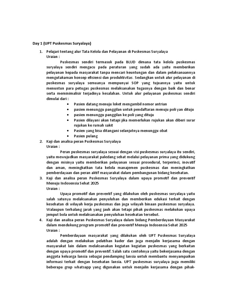 Resume KKL | PDF