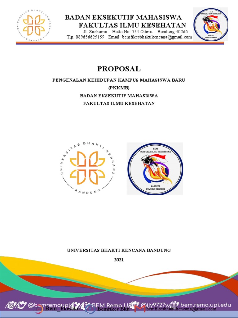 Proposal PKKMB | PDF | Karier & Perkembangan | Pengembangan Diri