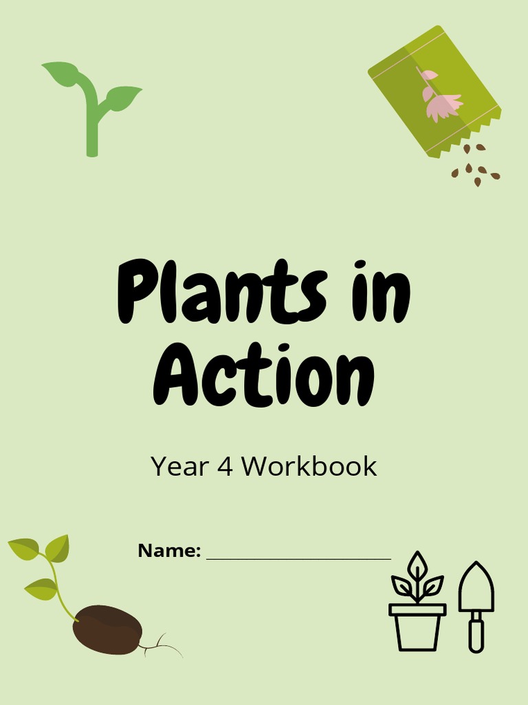 Plants in Action Workbook | PDF | Germination | Seed
