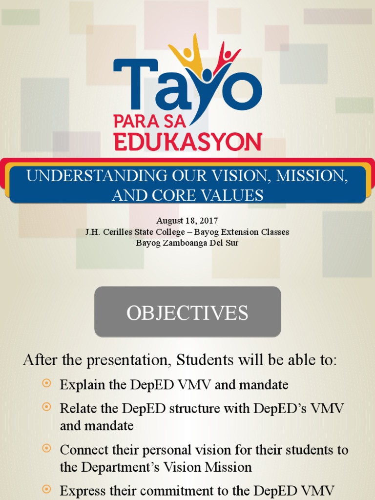Slides Understanding DepEd's Mandate | PDF | Teachers