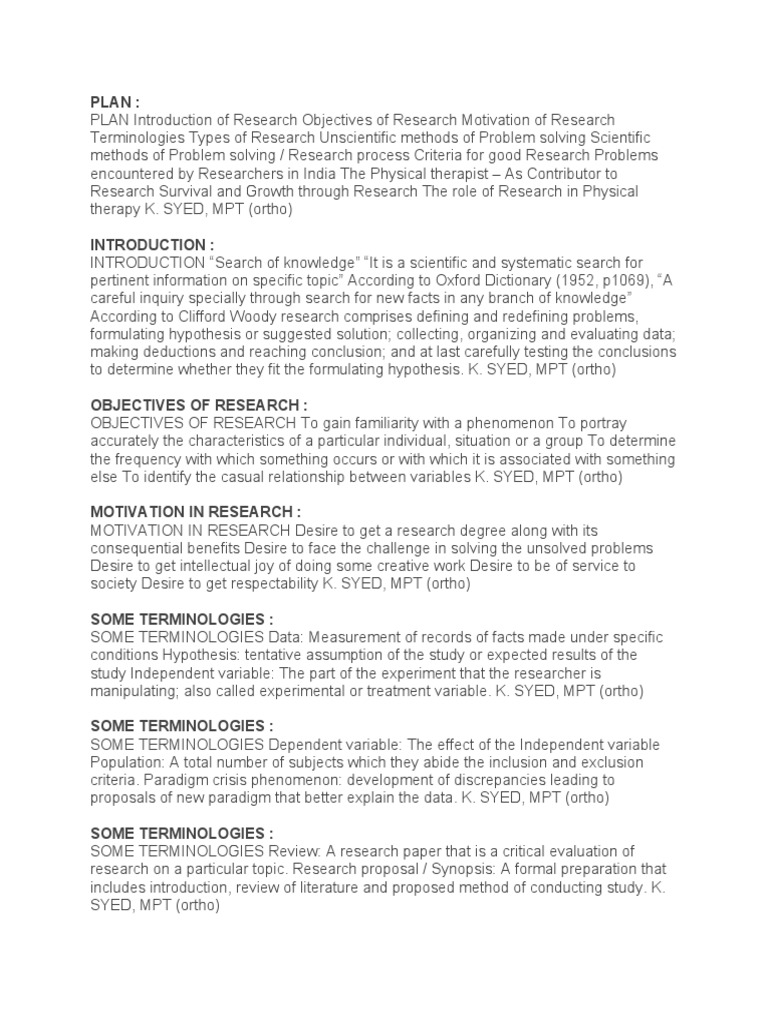 Analytical Research | PDF | Science | Scientific Method
