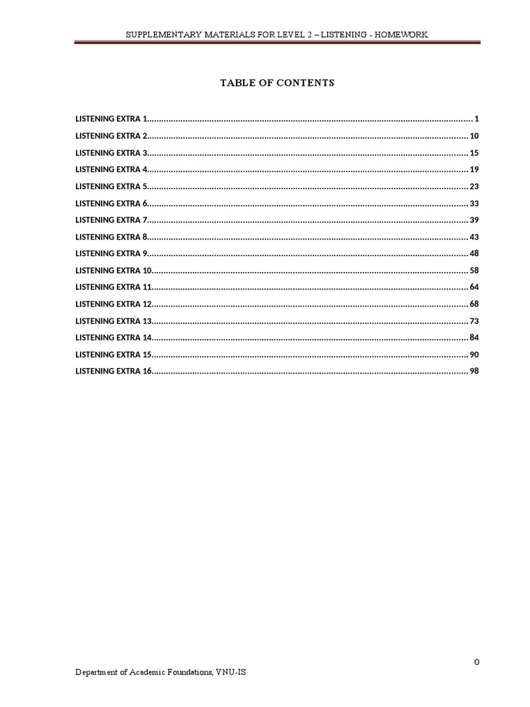 Listening Extra | Download Free PDF | Bus