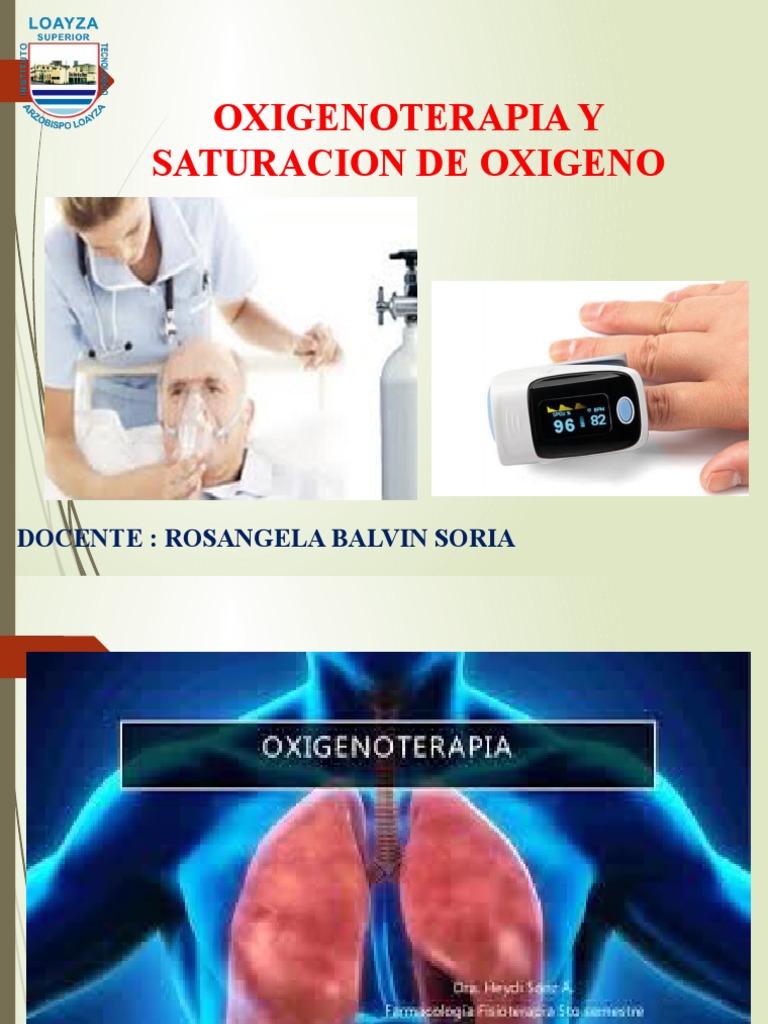 Clase 5 Procedimientos | PDF | Oxígeno | Especialidades Medicas
