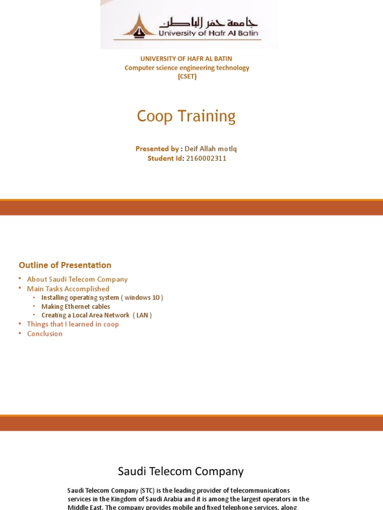 STC Coop Training Overview at UHB | PDF | Computer Network ...