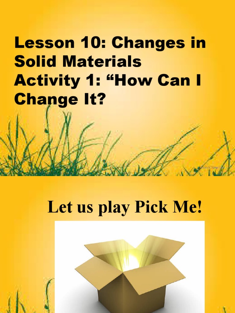Grade 4 PPT Science Q1 Lesson 10 Day 1 | PDF