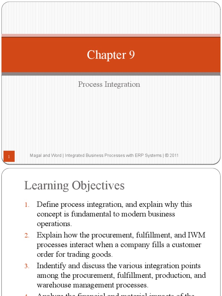 Unit-5 Process Integration | PDF | Inventory | Enterprise Resource Planning