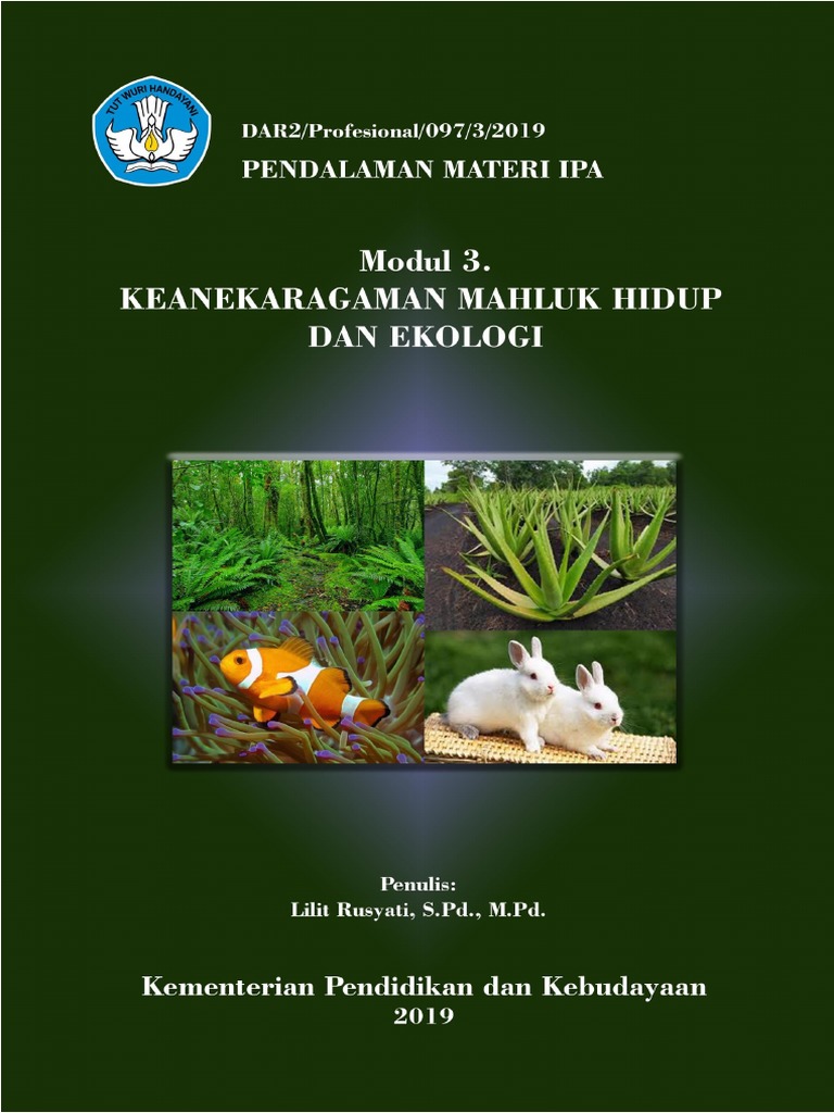 IPA Modul 3-KB 1 Klasifikasi Dan Keanekaragaman Tumbuhan | PDF