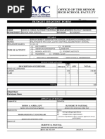 Blank Form For RIS 3 | PDF