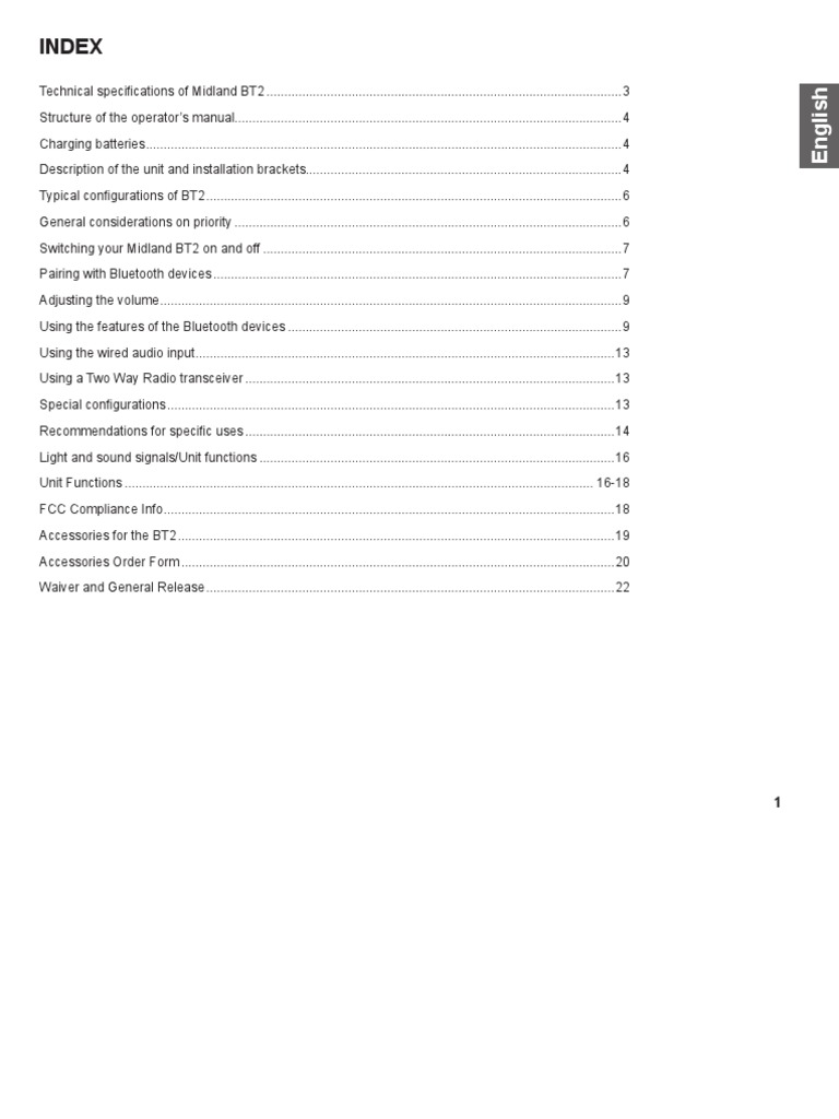 BT2S Owners Manual | PDF | Bluetooth | Electrical Connector