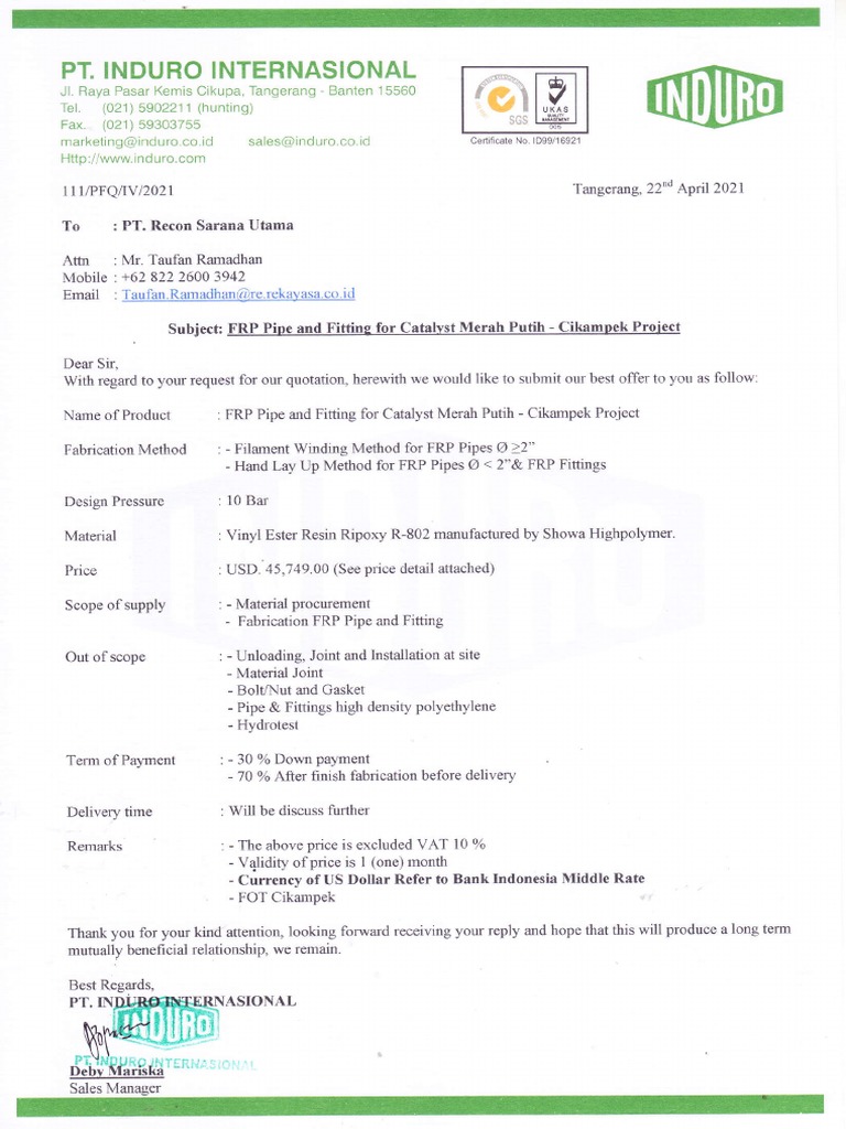 111 PFQ Iv 2021 | PDF | Materials | Chemical Engineering