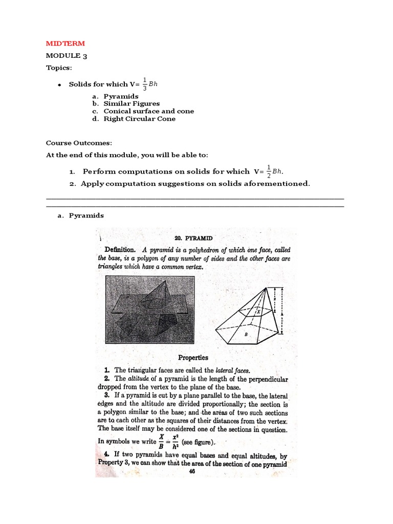 Module 3 Math 121 (O) | PDF