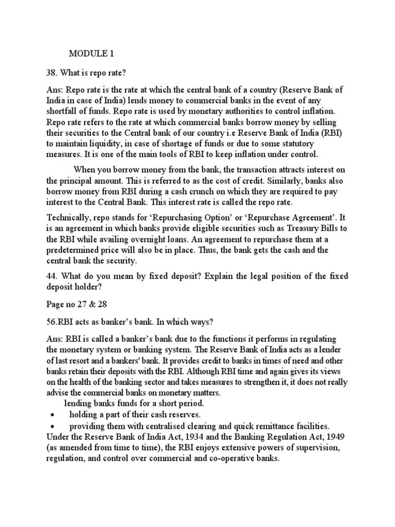 Banking Revision Notes Download Free Pdf Negotiable Instrument Cheque