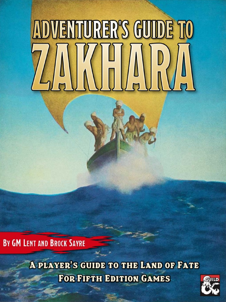 Adventurer's Guide To Zakhara (Al Qadim and Forgotten Realms Player's ...