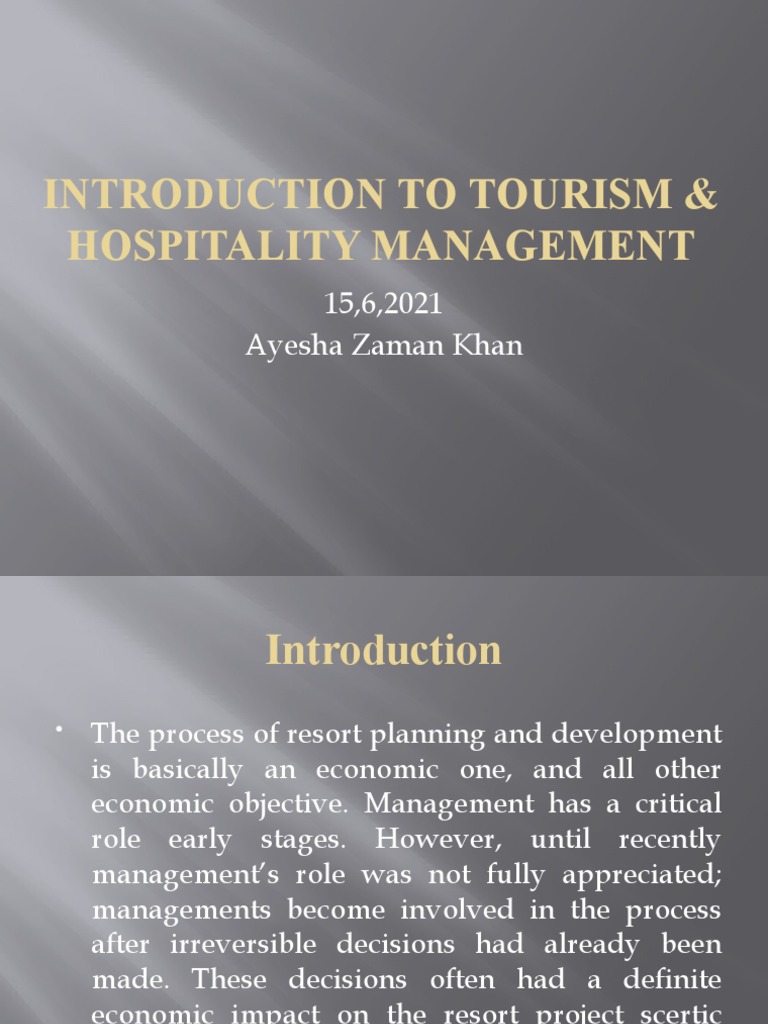 Resort & Hotel Development Guide | PDF | Hotel | Resort