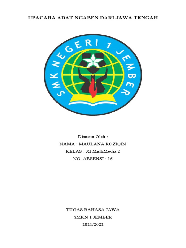 Upacara Adat Ngaben Dari Jawa Tengah | PDF