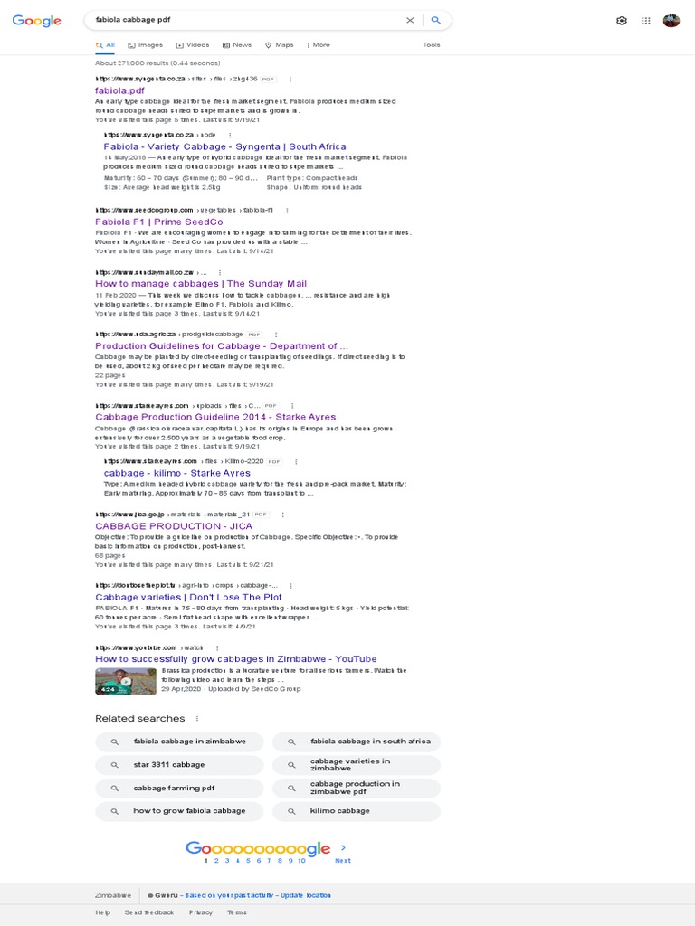 A Comprehensive Guide to Growing the Fabiola Cabbage Variety | PDF ...