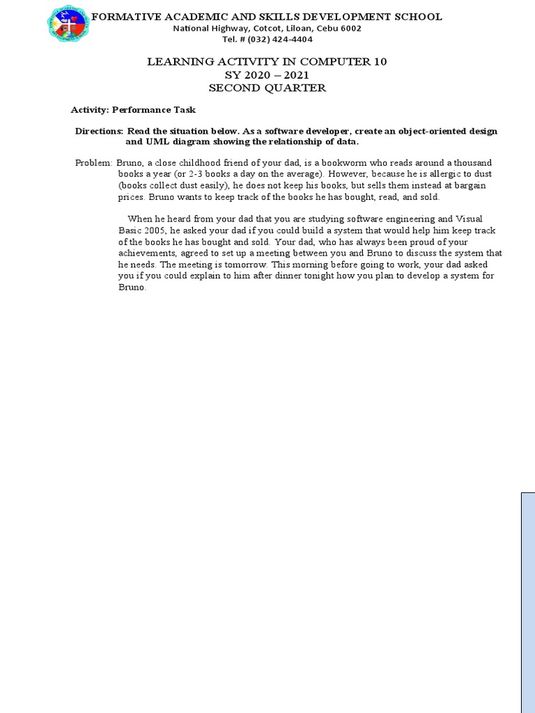 Activity 4 ANSWER | PDF