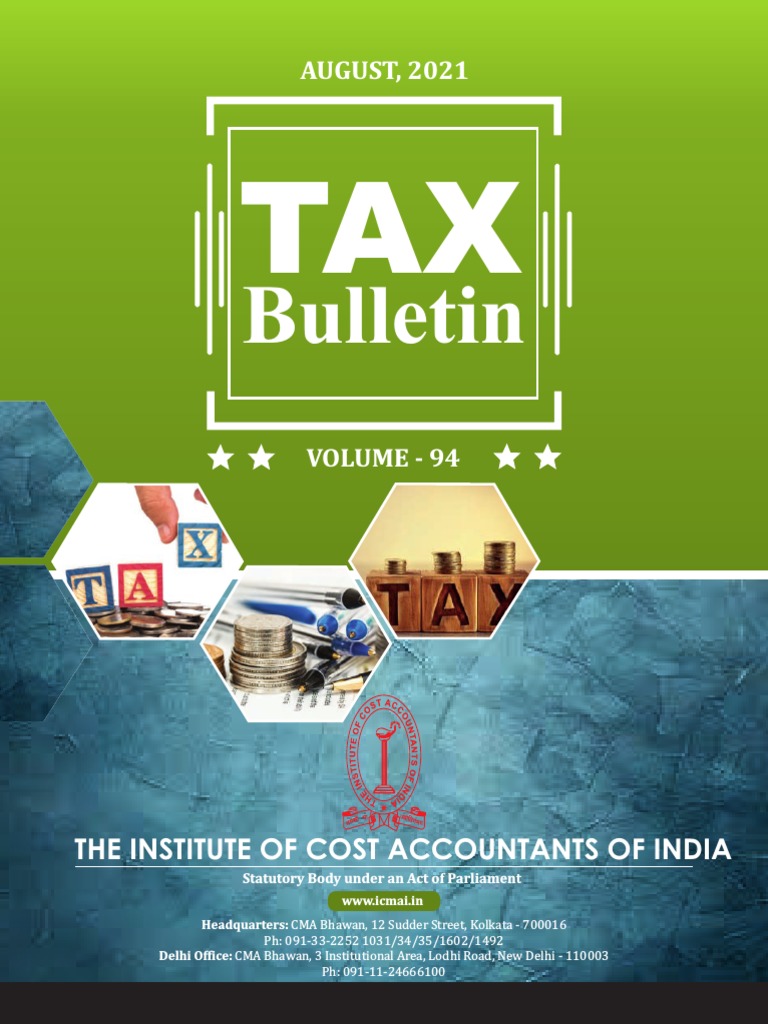Tax Bulletin 94 | PDF | Audit | Taxes
