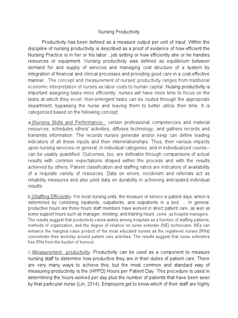 Productivity | PDF | Nursing | Evernote