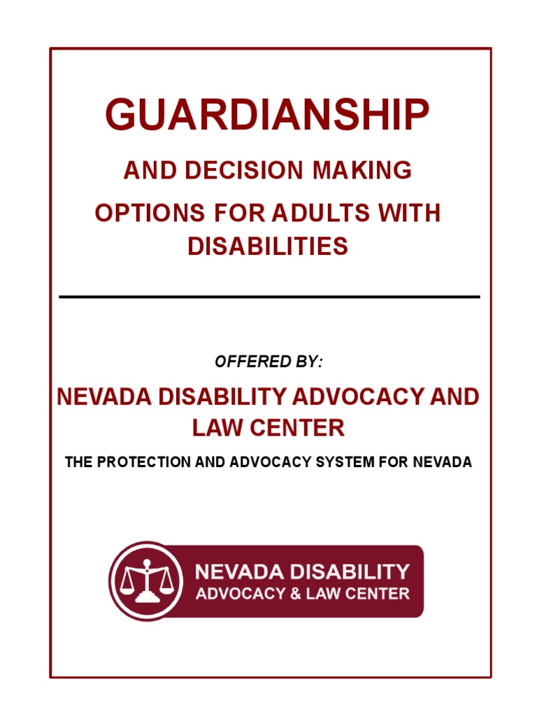 Guardianship-Handbook EN | PDF | Legal Guardian | Medicaid