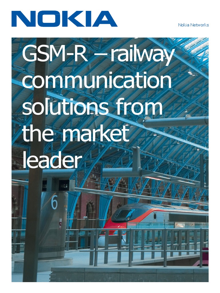 GSM-R - Railway Communication Solutions From The Market Leader | PDF ...