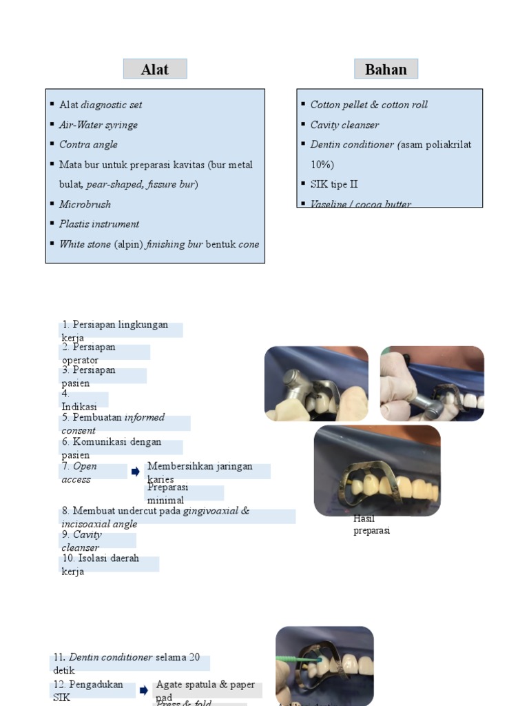 IKGA (Restorasi SIK Klas 5 Dan Sandwich) | PDF