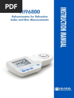 Brix To Refractive Index Conversion Table | PDF | Scientific ...