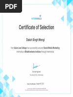 Coursera Certificate Example | PDF