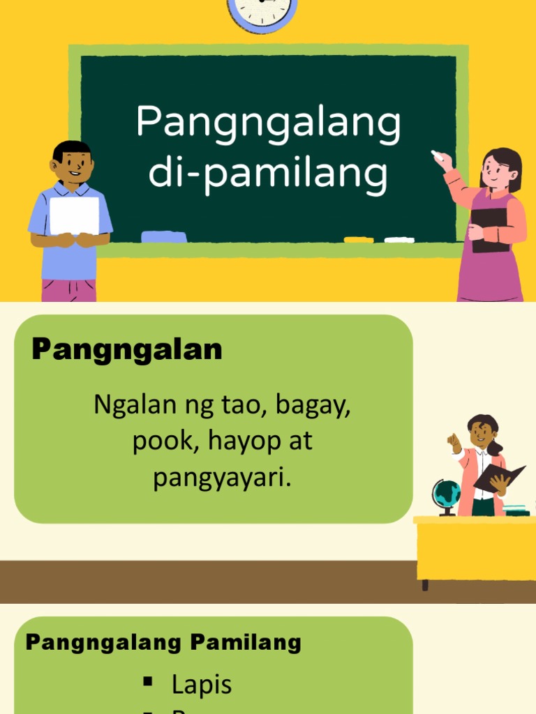 Pangngalang Di Pamilang Week3 Part 1 | PDF
