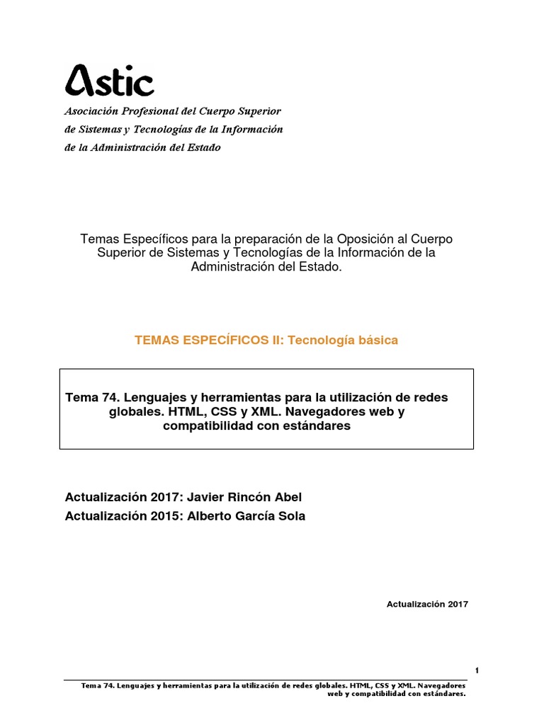 Temas Específicos para La Preparación de La Oposición Al Cuerpo ...