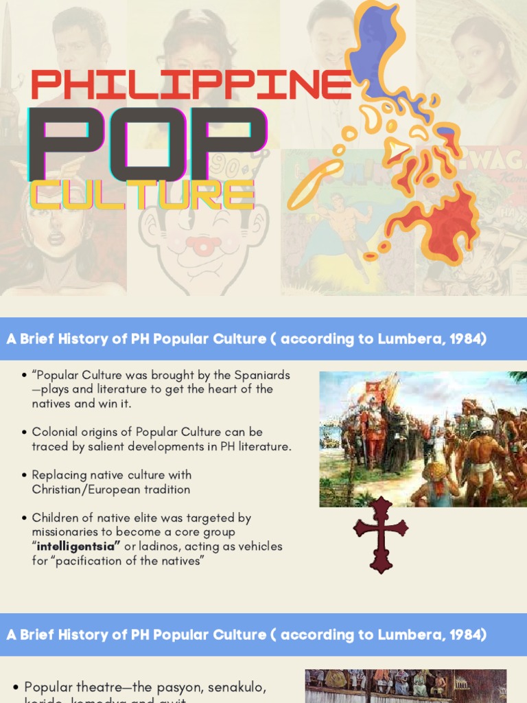 Evolution of Philippine Popular Culture | PDF | Philippines | Popular ...