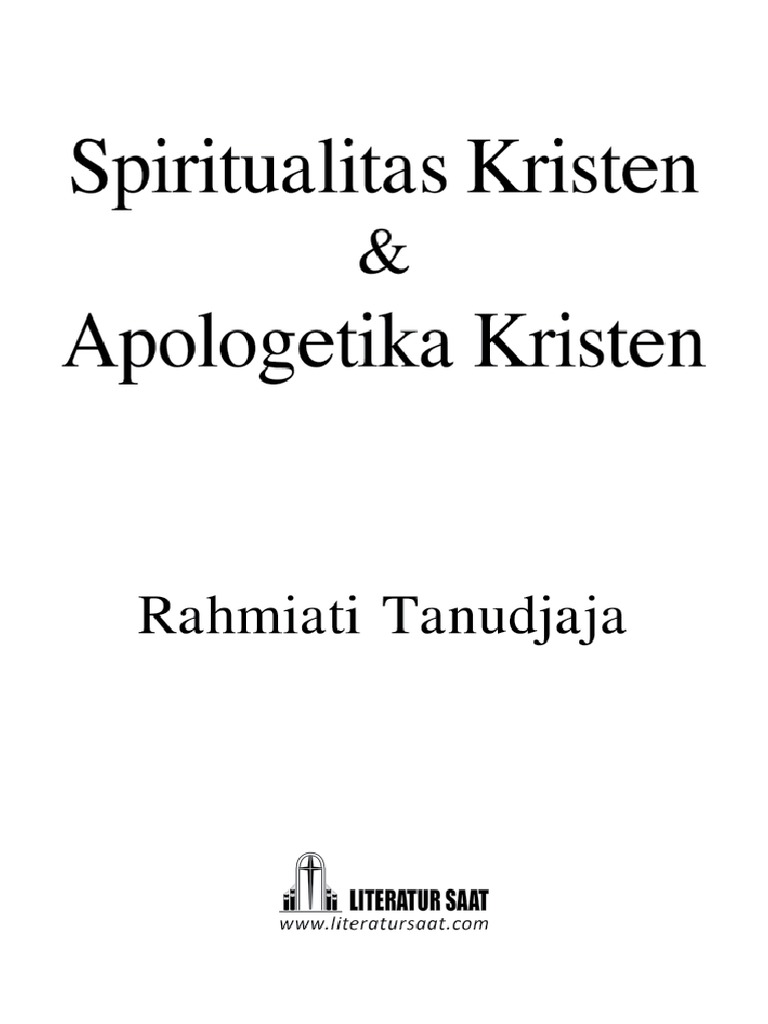 Look Inside Spiritualitas Kristen Dan Apologetika Kristen | PDF