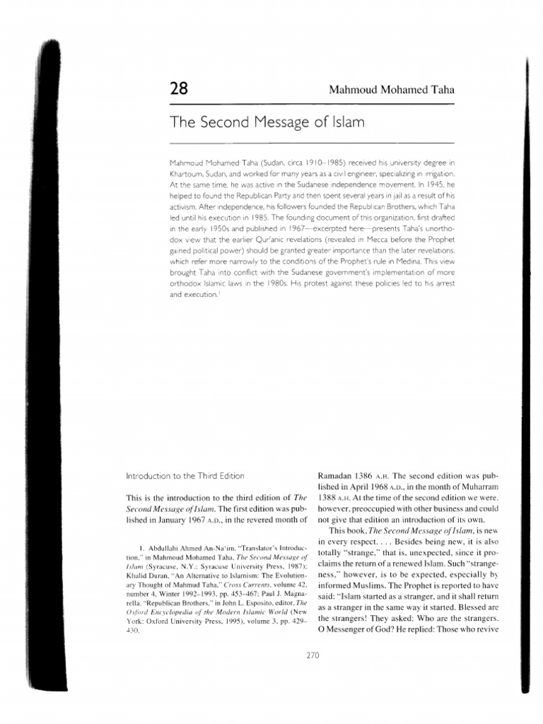 Second Message | PDF