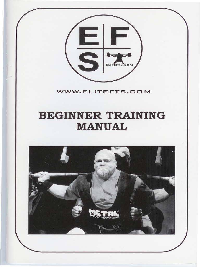 Beginner Training: Manual | PDF | Weight Training | Hobbies