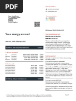 British Gas Example Bill | PDF | Invoice | Cheque