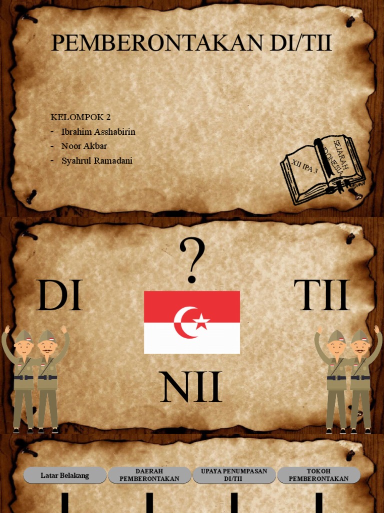 Sejarah Indonesia (Pemberontakan DI & TII) | PDF