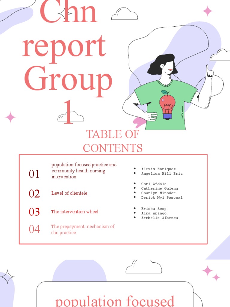 CHN Report | PDF | Family | Public Health