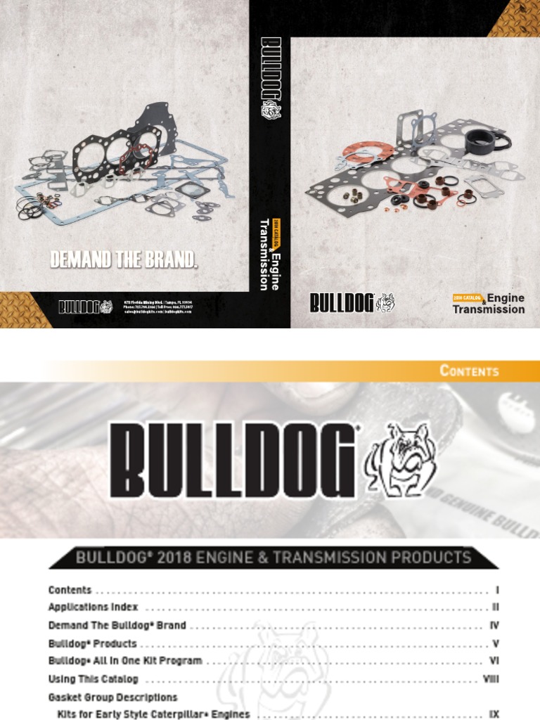 2018 Bulldog Engine&Transmission Catalog | PDF