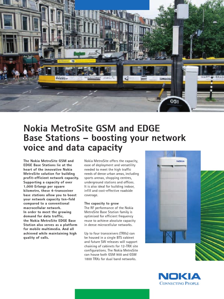 Nokia Metrosite GSM and Edge Base Stations - Boosting Your Network ...