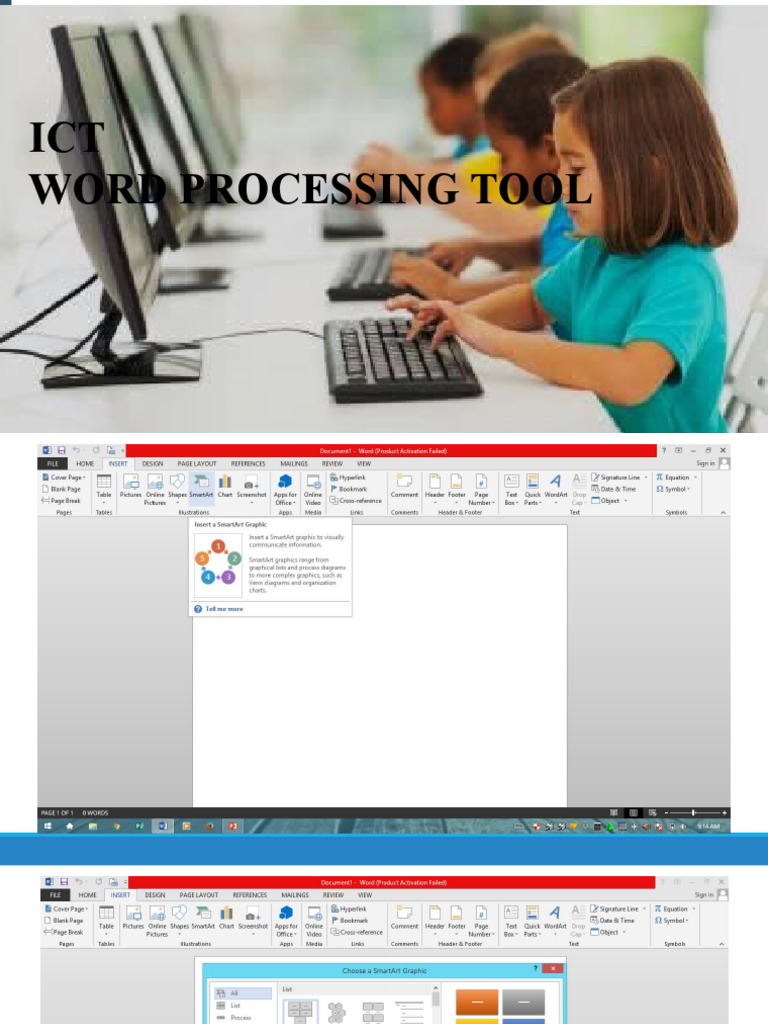 ICT Word Processing Tool | PDF