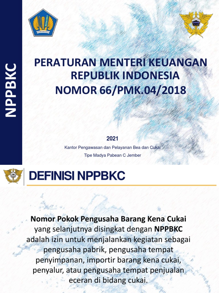 NPPBKC | PDF