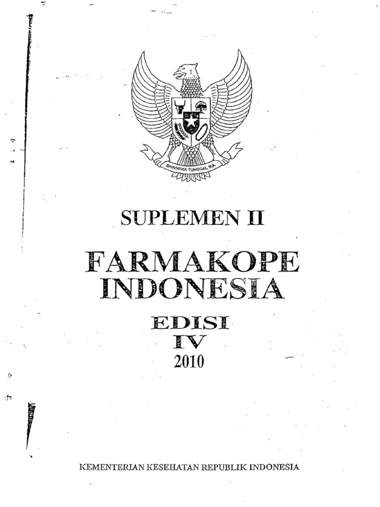 Farmakope Indonesia 4 - Suplemen 2 - 2010 | PDF