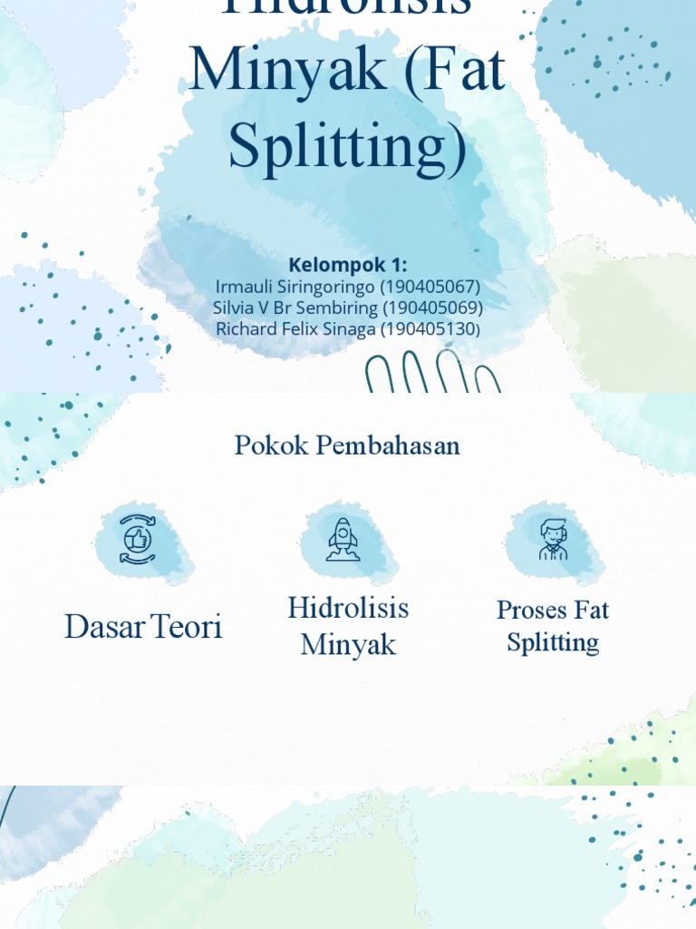Fat Splitting - Kelompok 1 | PDF