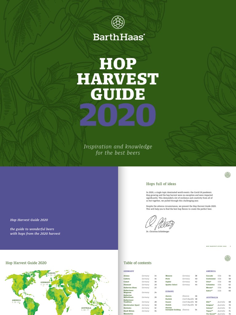HOP Harvest Guide: Inspiration and Knowledge For The Best Beers | PDF ...