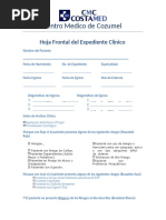 Nota de Alta o Egreso Hospitalario Voluntario | PDF | Hospital ...
